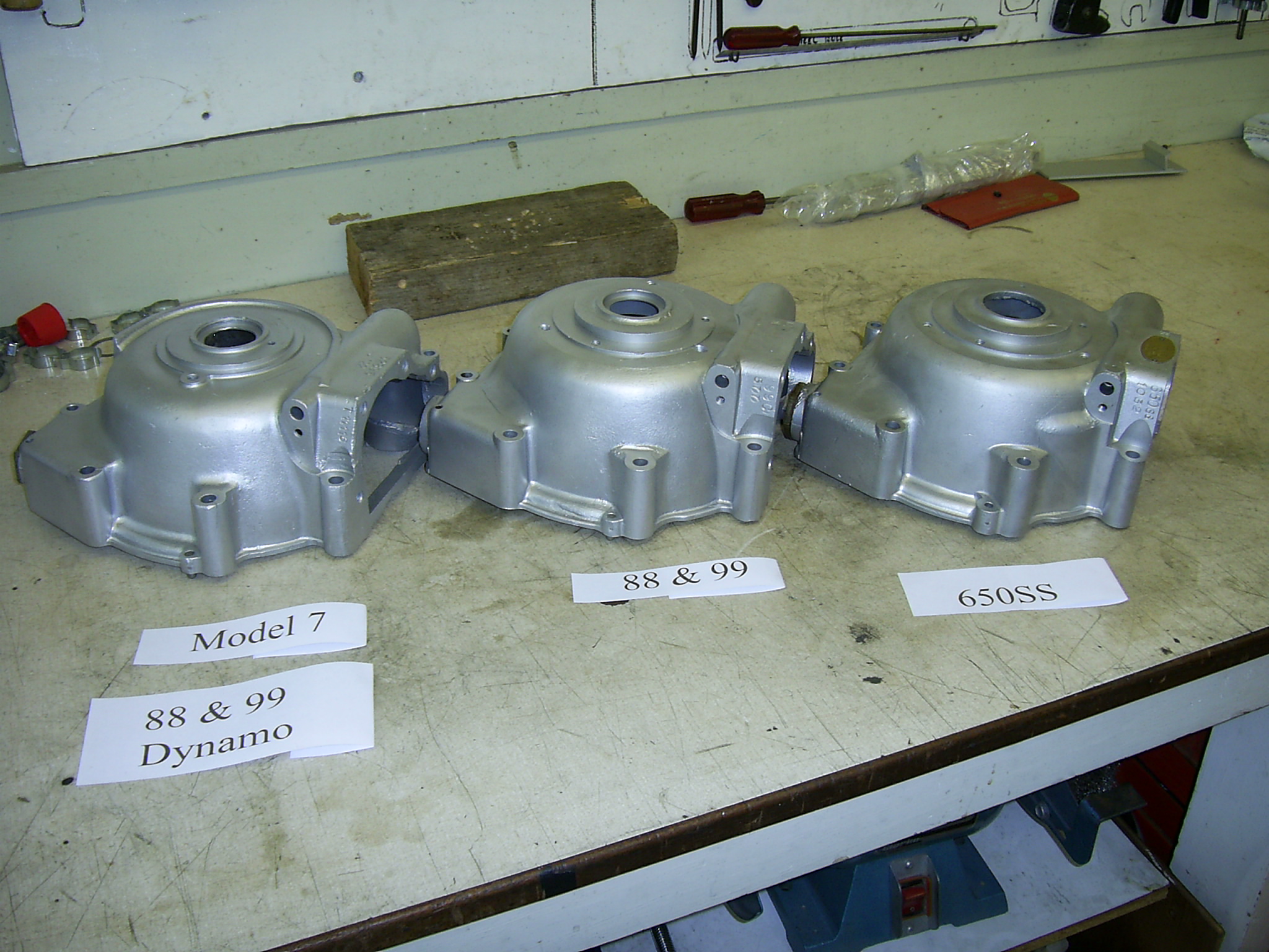 88SS 650SS crankcase differences | Norton Owners Club