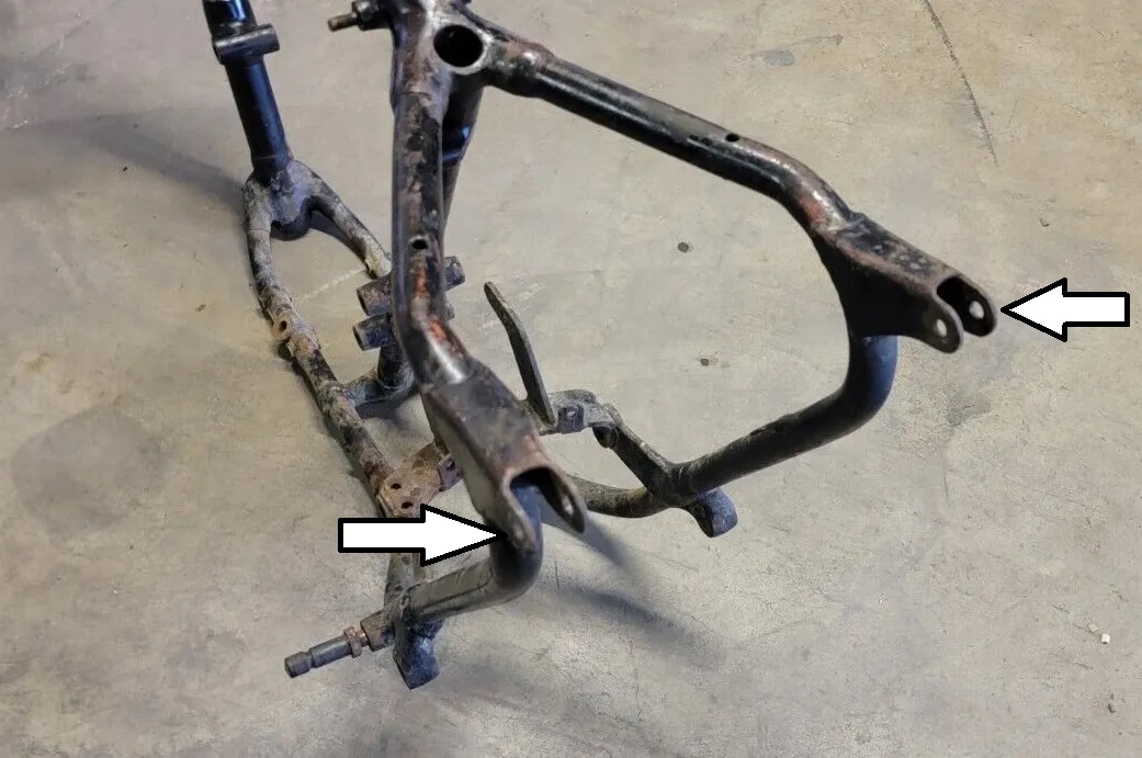 1958 ES2 shock absorbers (single downtube frame) | Norton Owners Club